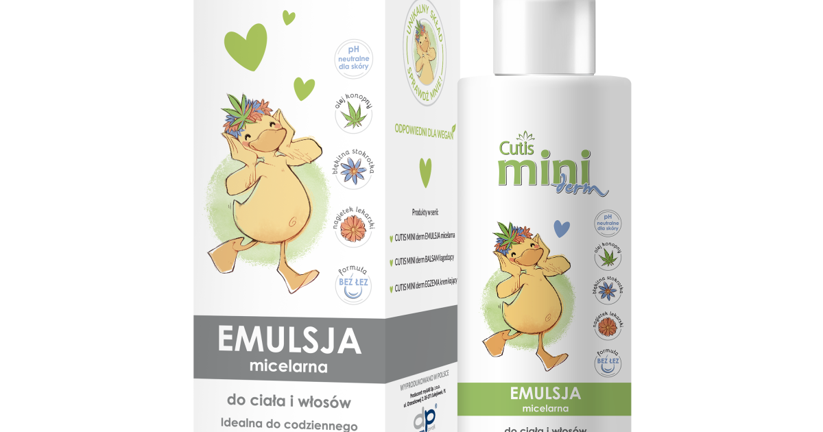Cutis MINI derm Emulsja micelarna 200 ml - Cutis